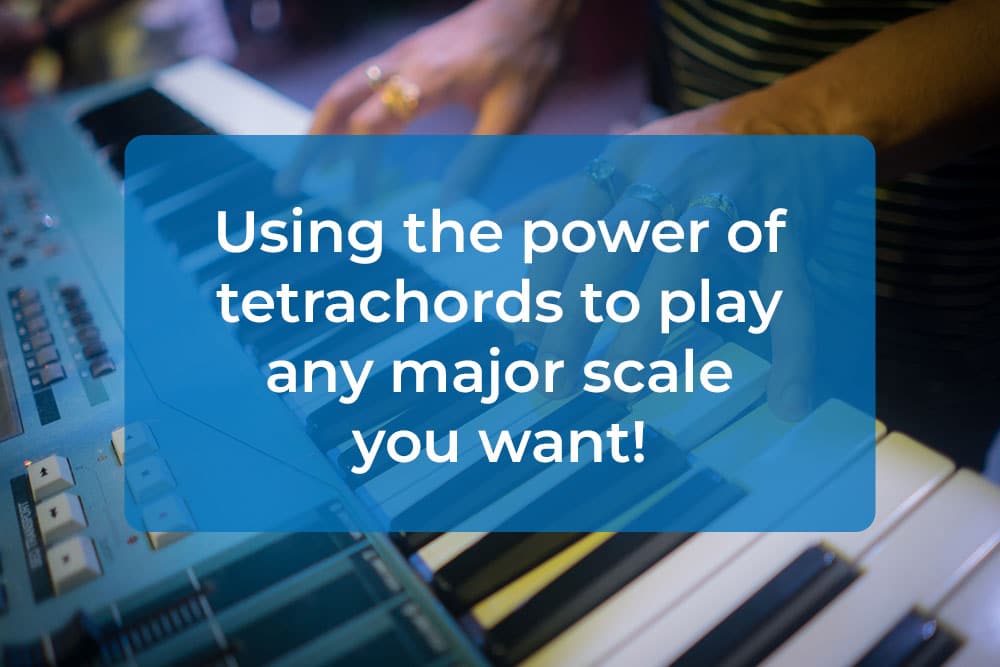 Using the power of tetrachords to play any major scale you want! - Hear ...
